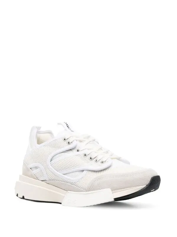 OAMC Aurora Panelled Low-top Sneakers - White