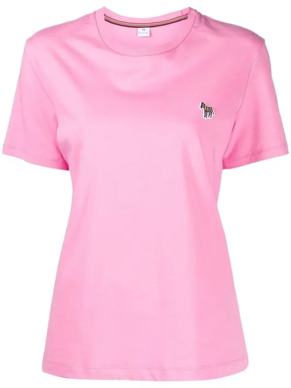 Paul Smith Zebra-patch Cotton T-shirt
