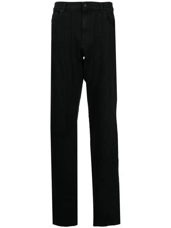 MUGLER Spiral-seam Trousers