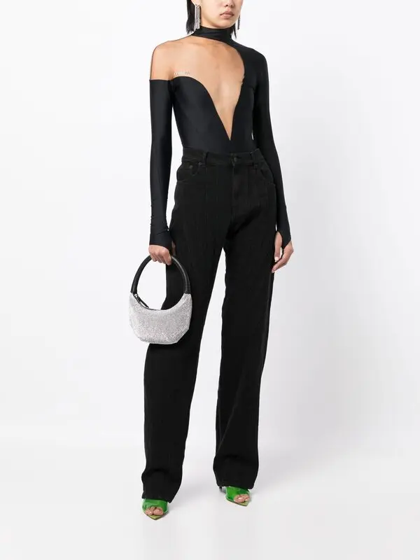 MUGLER Spiral-seam Trousers