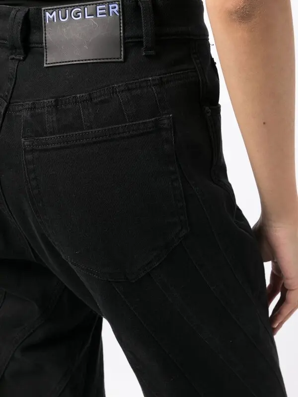 MUGLER Spiral-seam Trousers