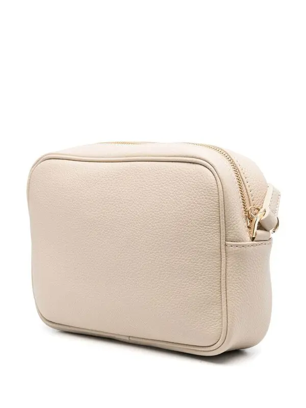 Patrizia Pepe Faux Leather Cross Body Bag - Neutrals