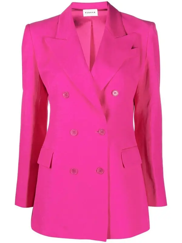P.a.r.o.s.h Double-breasted Blazer - Pink