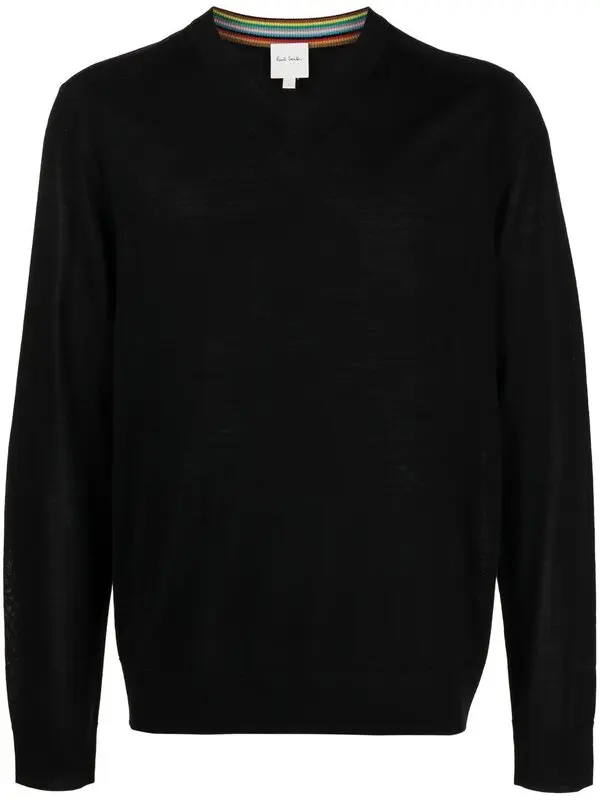 Paul Smith Knitted V-neck Jumper