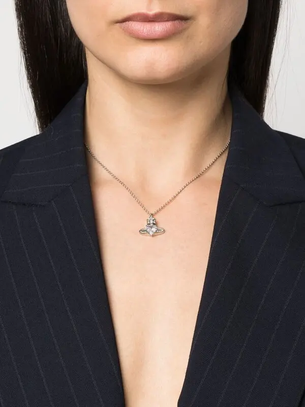 VIVIENNE WESTWOOD Ariella Orb-charm Necklace - Silver