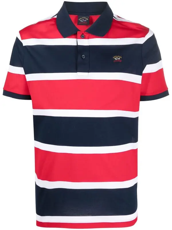 Paul & Shark Logo-patch Polo Shirt
