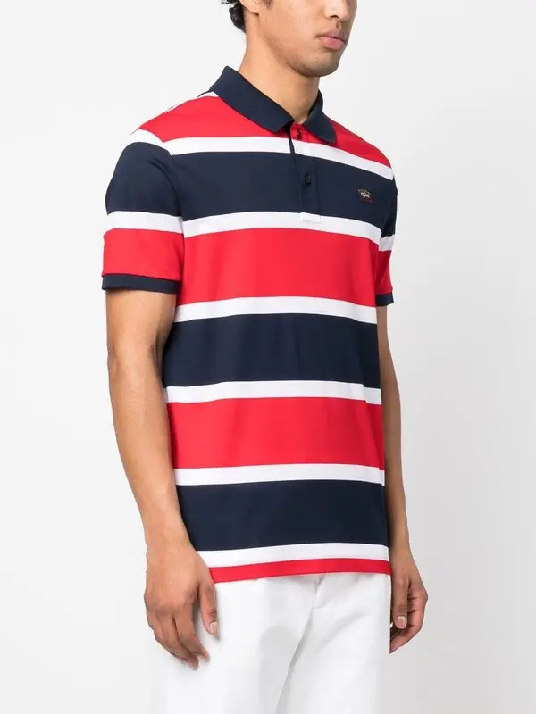 Paul & Shark Logo-patch Polo Shirt