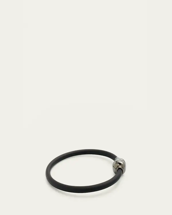 Alexander McQueen Rubber Cord Skull Bracelet