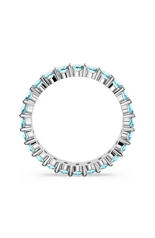 SWAROVSKI Matrix Round Crystal Ring - Blue
