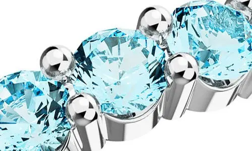 SWAROVSKI Matrix Round Crystal Ring - Blue