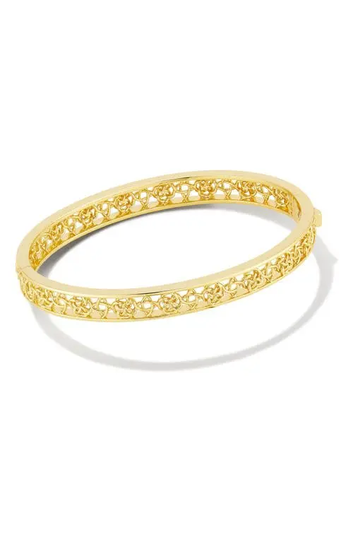 Kendra Scott Kelly Bangle - Gold Metal