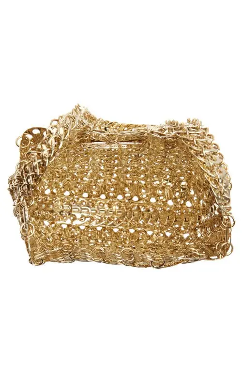 Rabanne 1969 Moon Shoulder Bag - P711 Light Gold