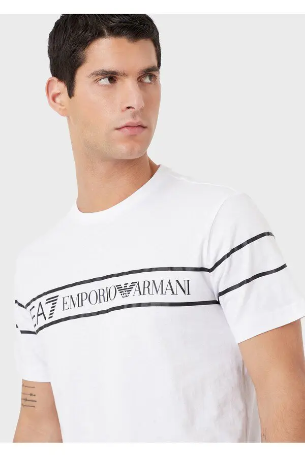 Emporio Armani Men Logo Series Cotton T-shirt
