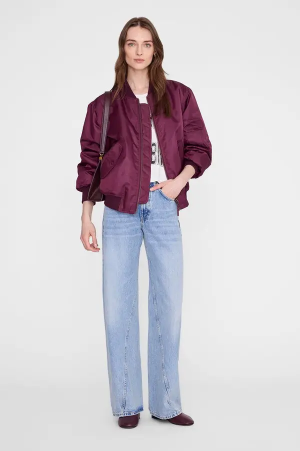 ANINE BING Leon Bomber Jacket - Fig