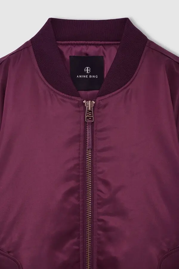 ANINE BING Leon Bomber Jacket - Fig