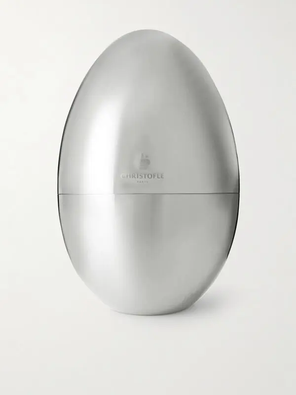 Christofle Plated Espresso Spoons With Case