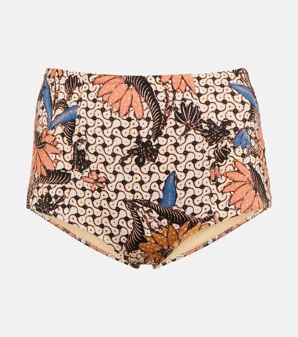 Ulla Johnson Porto Printed Bikini Bottom - Multicoloured