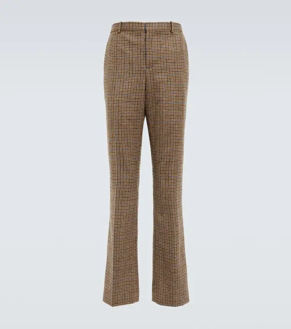 Loewe X Howl's Moving Castle Checked Wool Pants