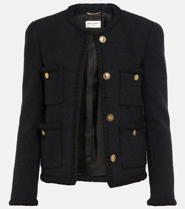 Saint Laurent Tweed Jacket