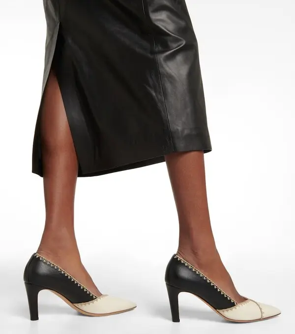 Gabriela Hearst Aster Leather Pumps - Multicoloured