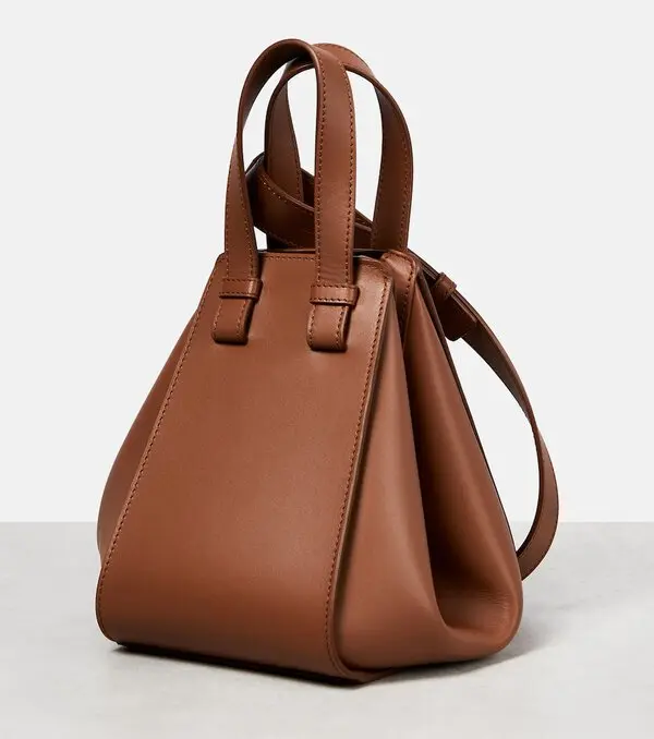 Loewe X Howl's Moving Castle Calcifer Hammock Small Leather Shoulder Bag
