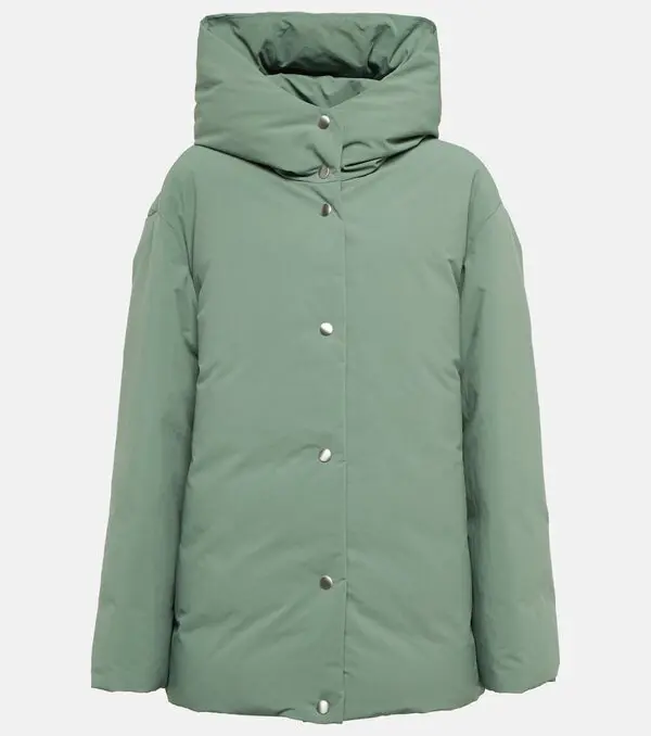 JIL SANDER Hooded Down Jacket