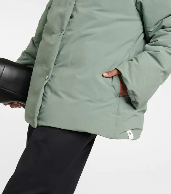 JIL SANDER Hooded Down Jacket