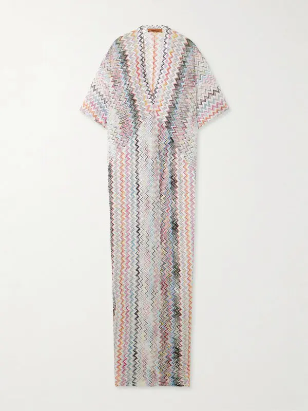 Missoni Striped Crochet-knit Coverup - Multi
