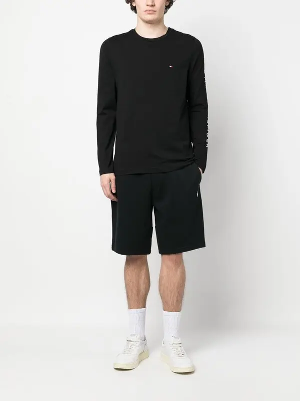 Polo Ralph Lauren Logo-embroidery Track Shorts - Black