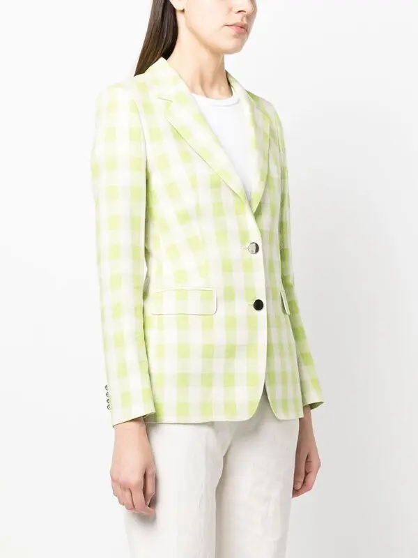 Tagliatore Check-print Single-breasted Blazer