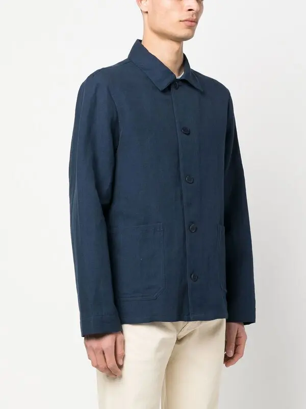 A.p.c. Button-up Jacket - Blue