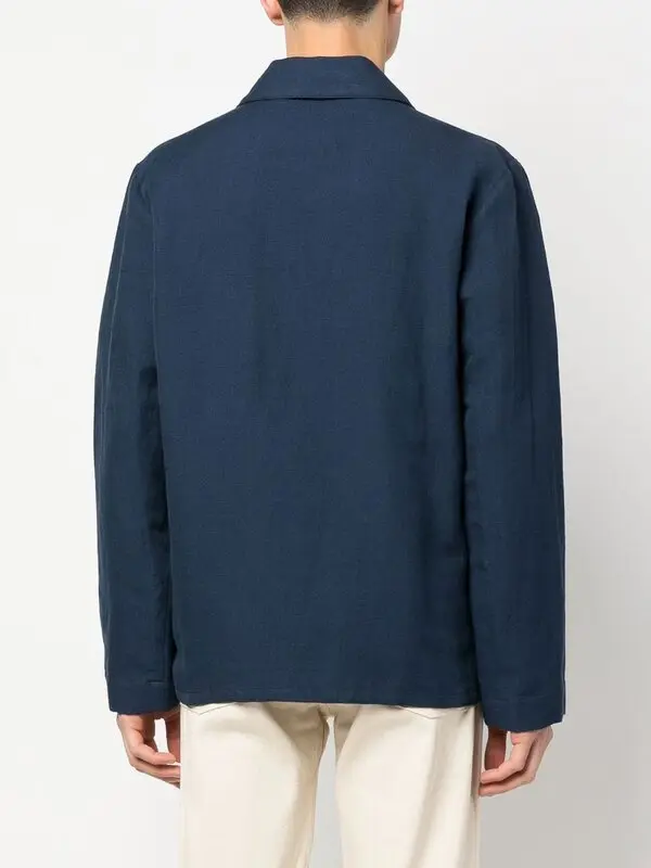 A.p.c. Button-up Jacket - Blue