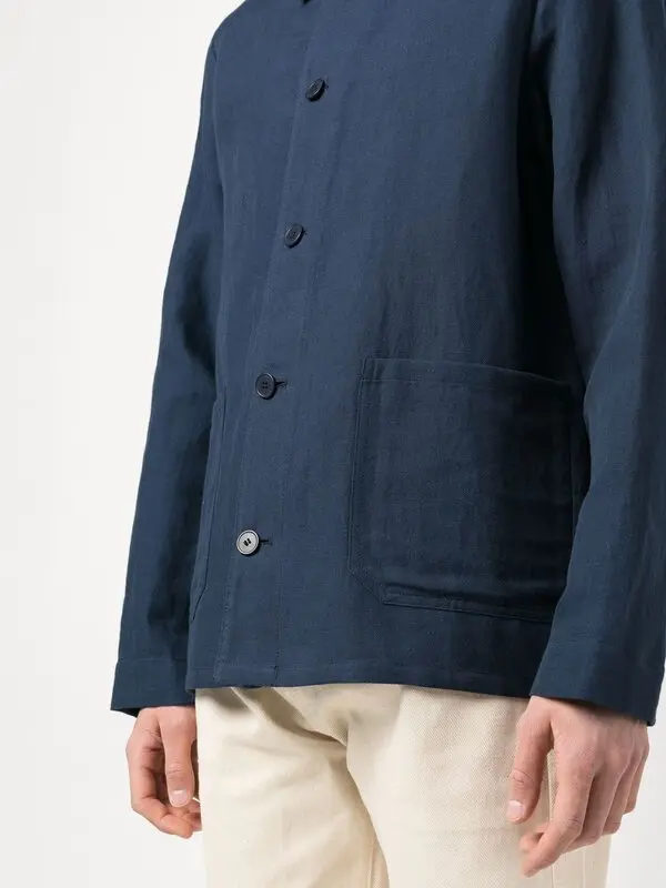 A.p.c. Button-up Jacket - Blue