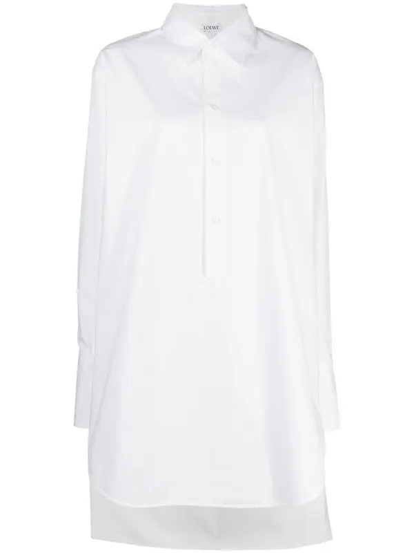 Loewe Detachable Collar Shirt Dress