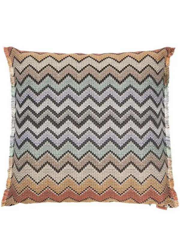 Missoni Chevron-knit Square Cushion