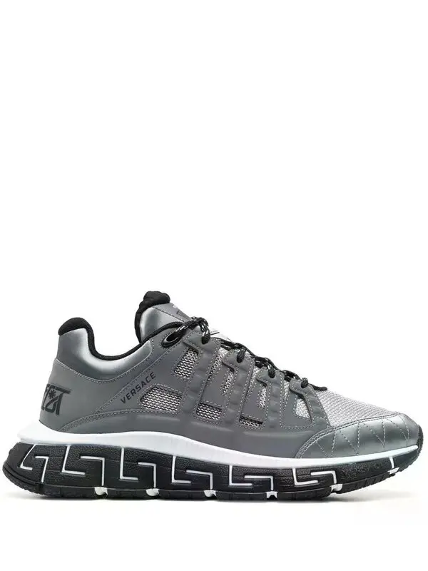 Versace Trigreca Low-top Sneakers - Grey