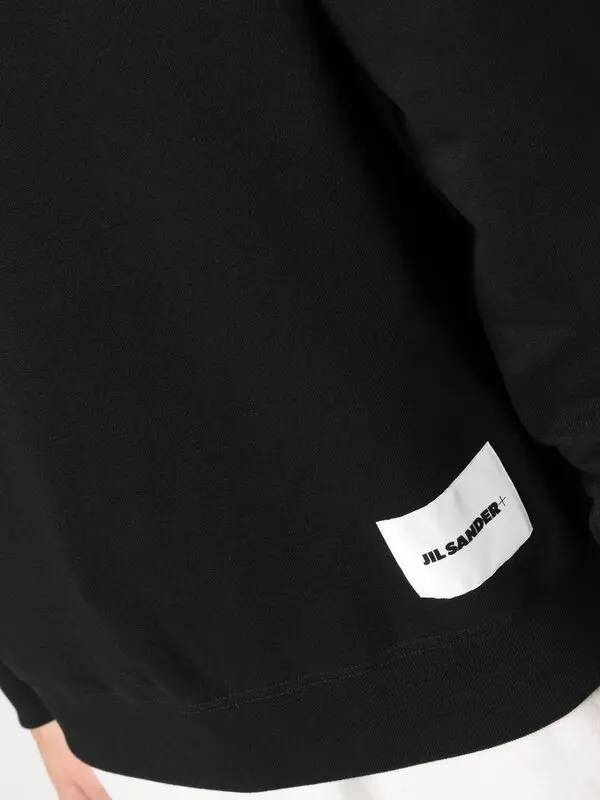 JIL SANDER Logo-patch Drawstring Hoodie