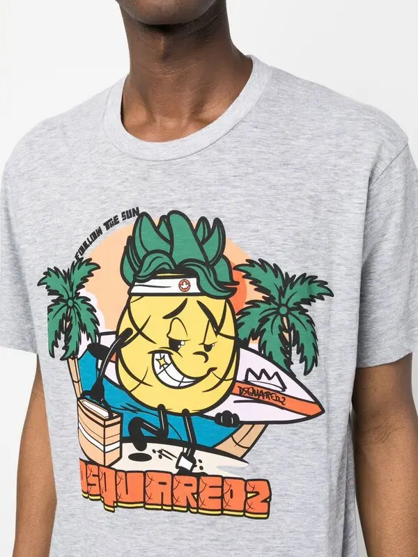 Dsquared2 Graphic Print T-shirt