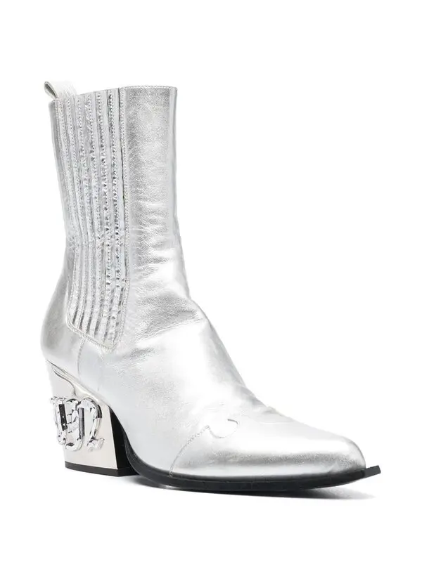 Philipp Plein Gothic 85mm Mid-calf Boots