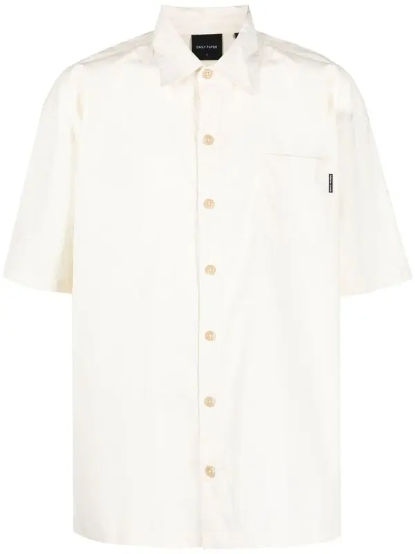 DAILY PAPER Button-front Short-sleeved Shirt