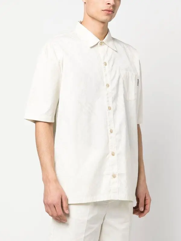DAILY PAPER Button-front Short-sleeved Shirt