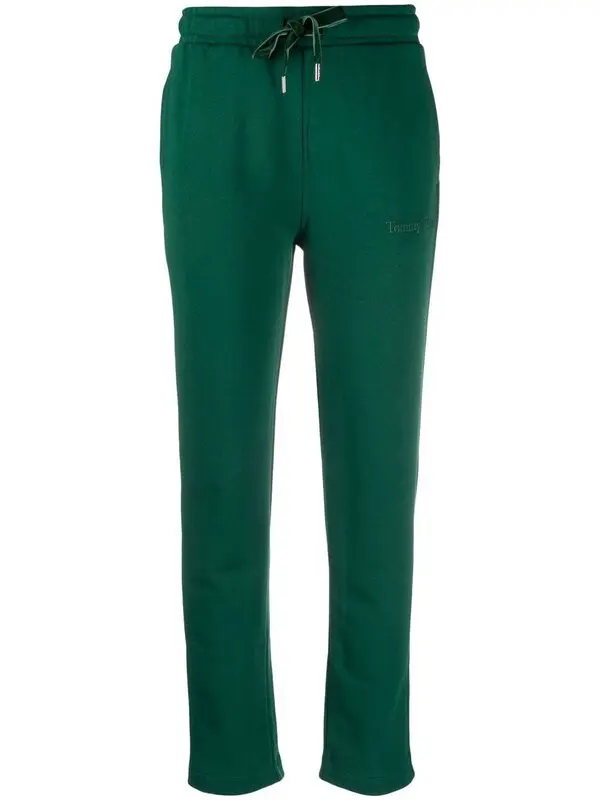 Tommy Hilfiger Logo-embroidered Cotton Sweatpants