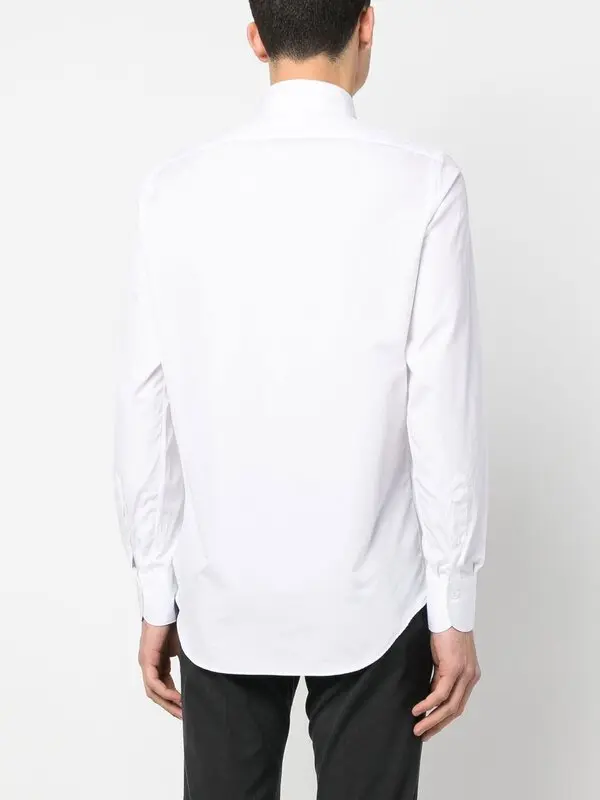 FINAMORE 1925 Long-sleeved Cotton Shirt