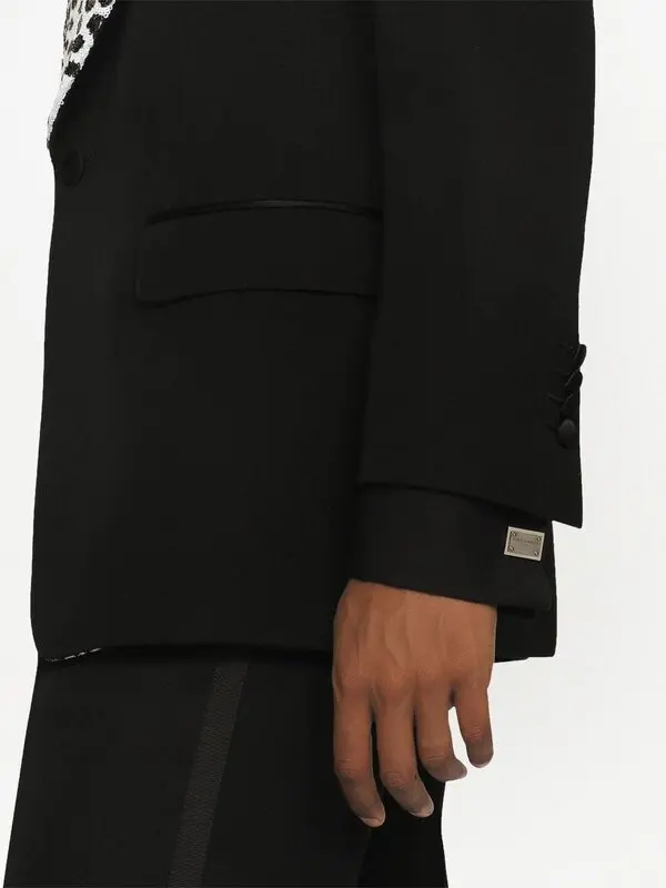 Dolce & Gabbana Logo-plaque Square-shape Cufflinks