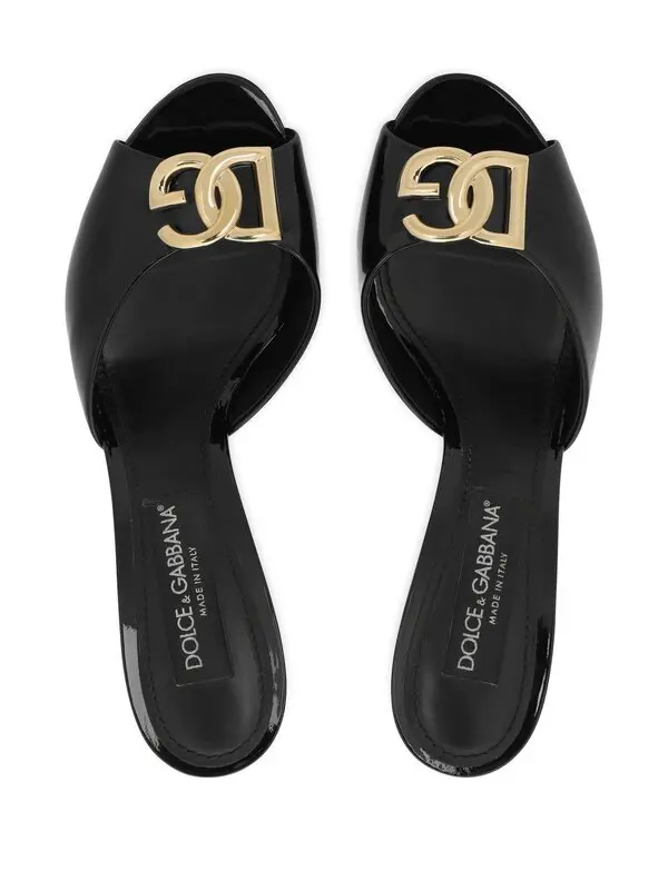 Dolce & Gabbana Patent-leather Mules