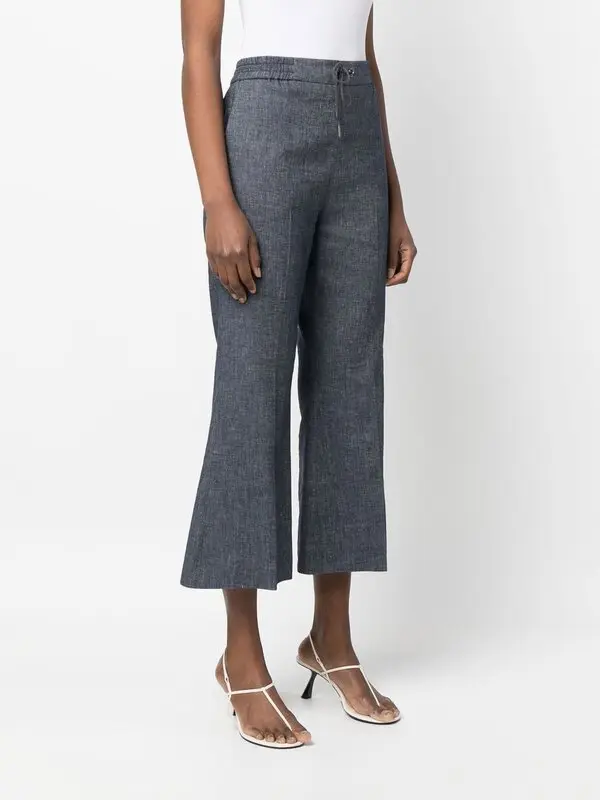 Fabiana Filippi Flared Cropped Trousers