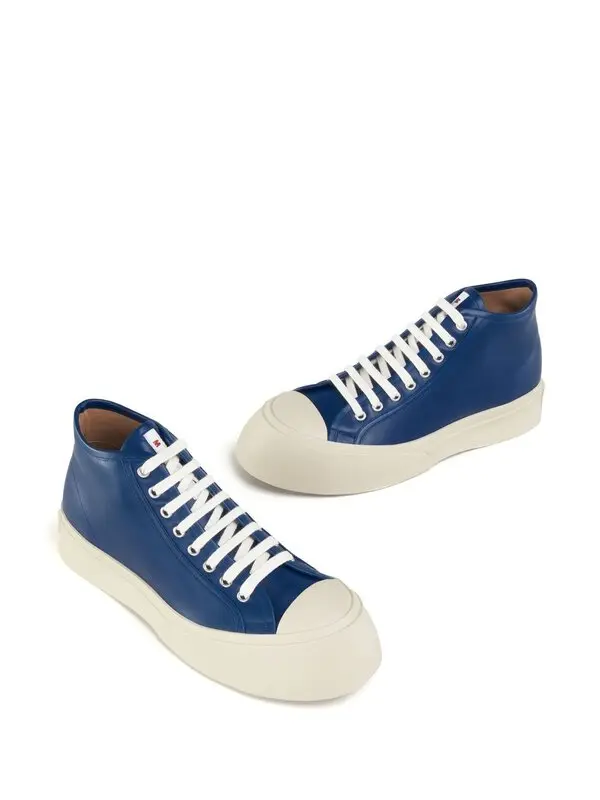 Marni Leather Mid-top Sneakers