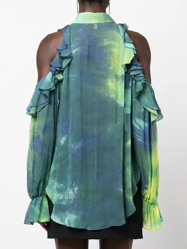 Roberto Cavalli Tie-dye Blouse
