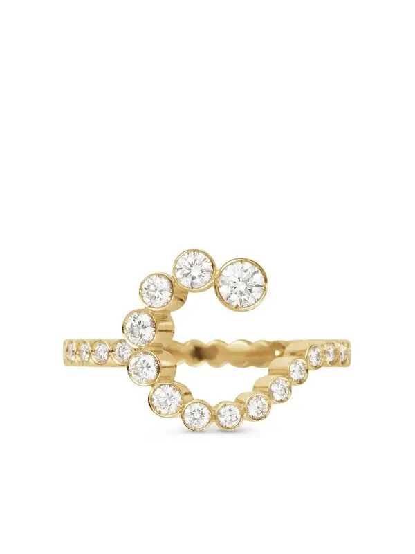 Sophie Bille Brahe 18kt Yellow Ensemble Coeur C Ring - Gold