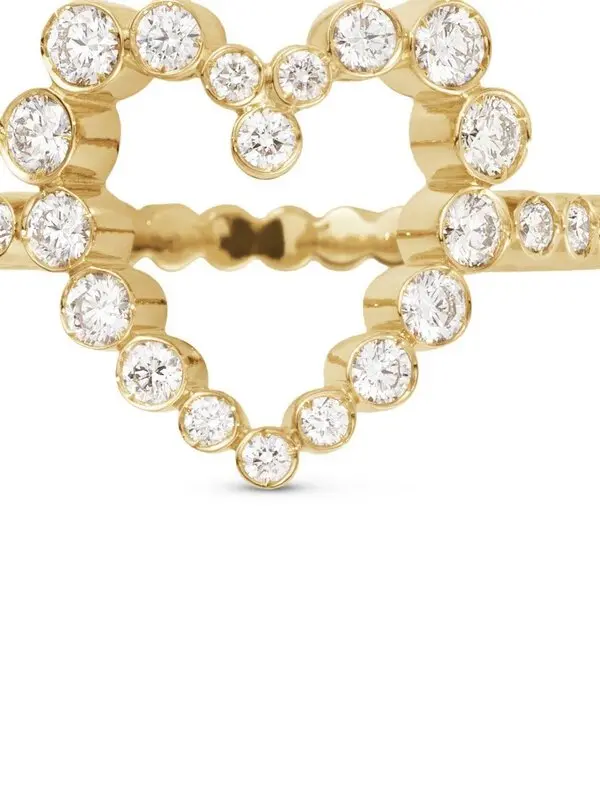 Sophie Bille Brahe 18kt Yellow Ensemble Coeur Heart Ring